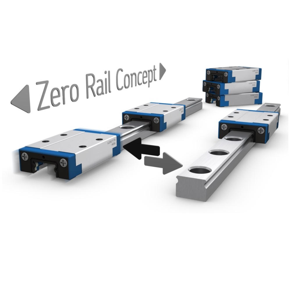 EWELLIX LLSHC 9 LA T0 P5 ZRC Miniature Profile rail guides