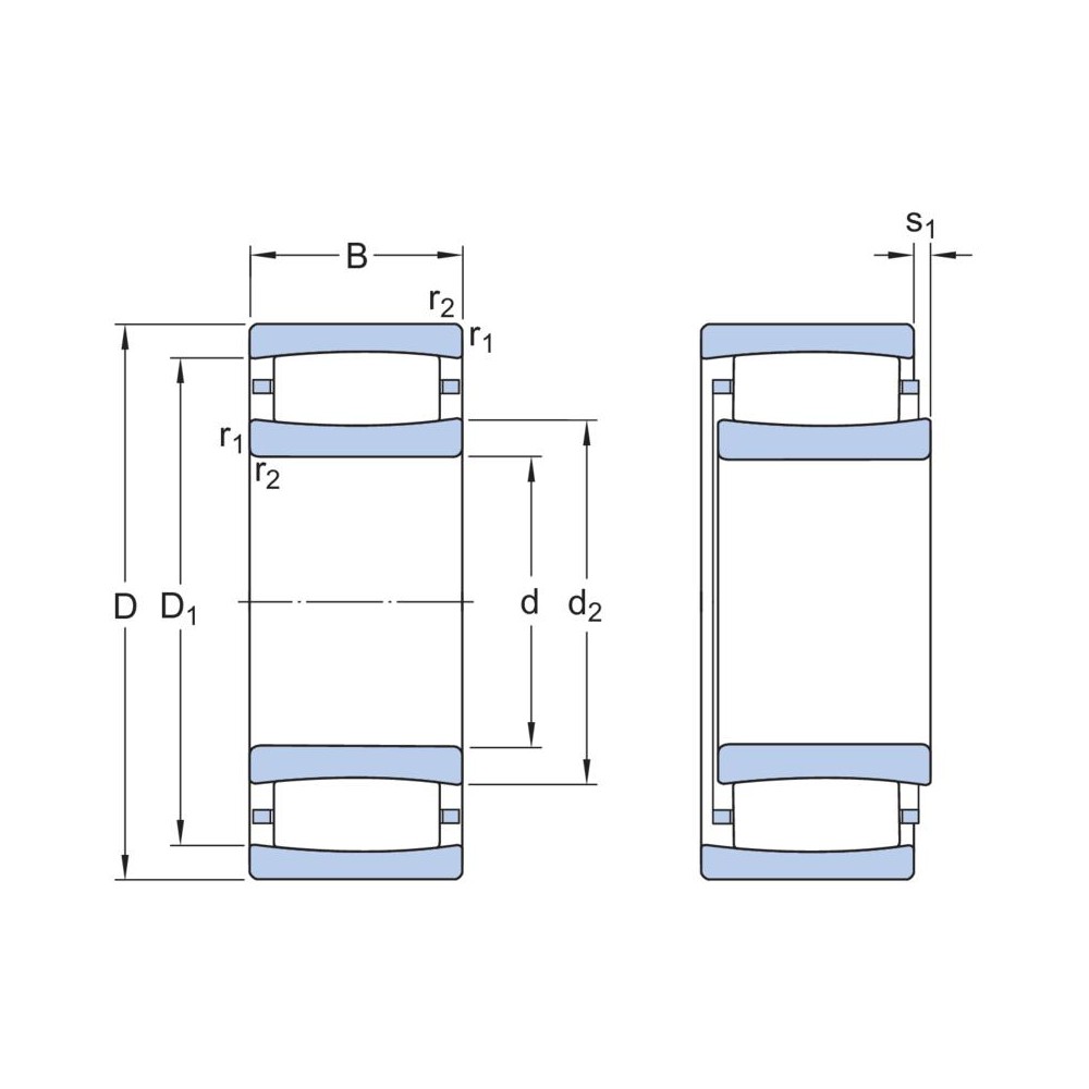 SKF C 3164 M CARB toroidal roller bearings