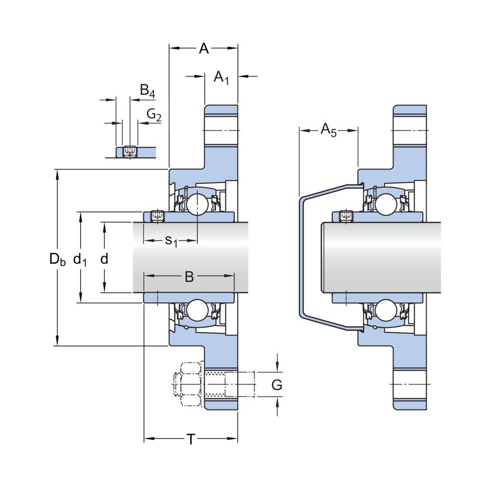 SKF FYTWK 40 LTA Ball bearing units