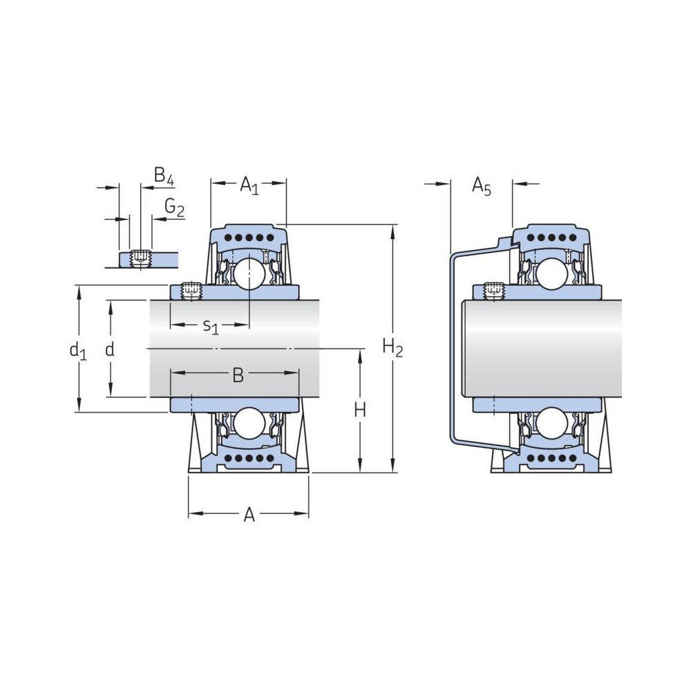 SKF SYK 20 TR Ball bearing units
