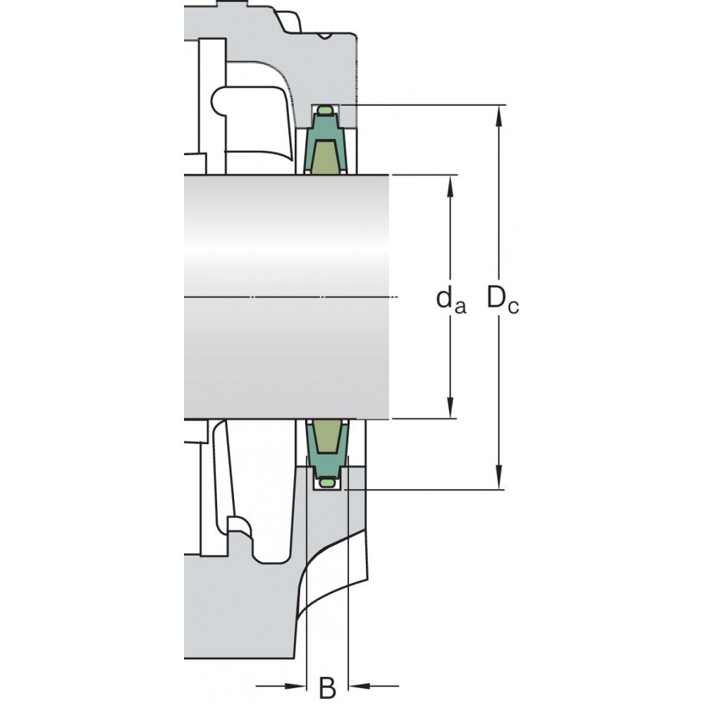 SKF TSN 524 C Bearing housing accessories