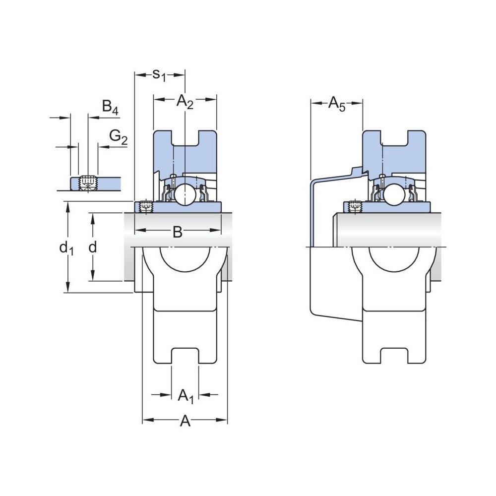 SKF UCT 206/H Ball bearing units